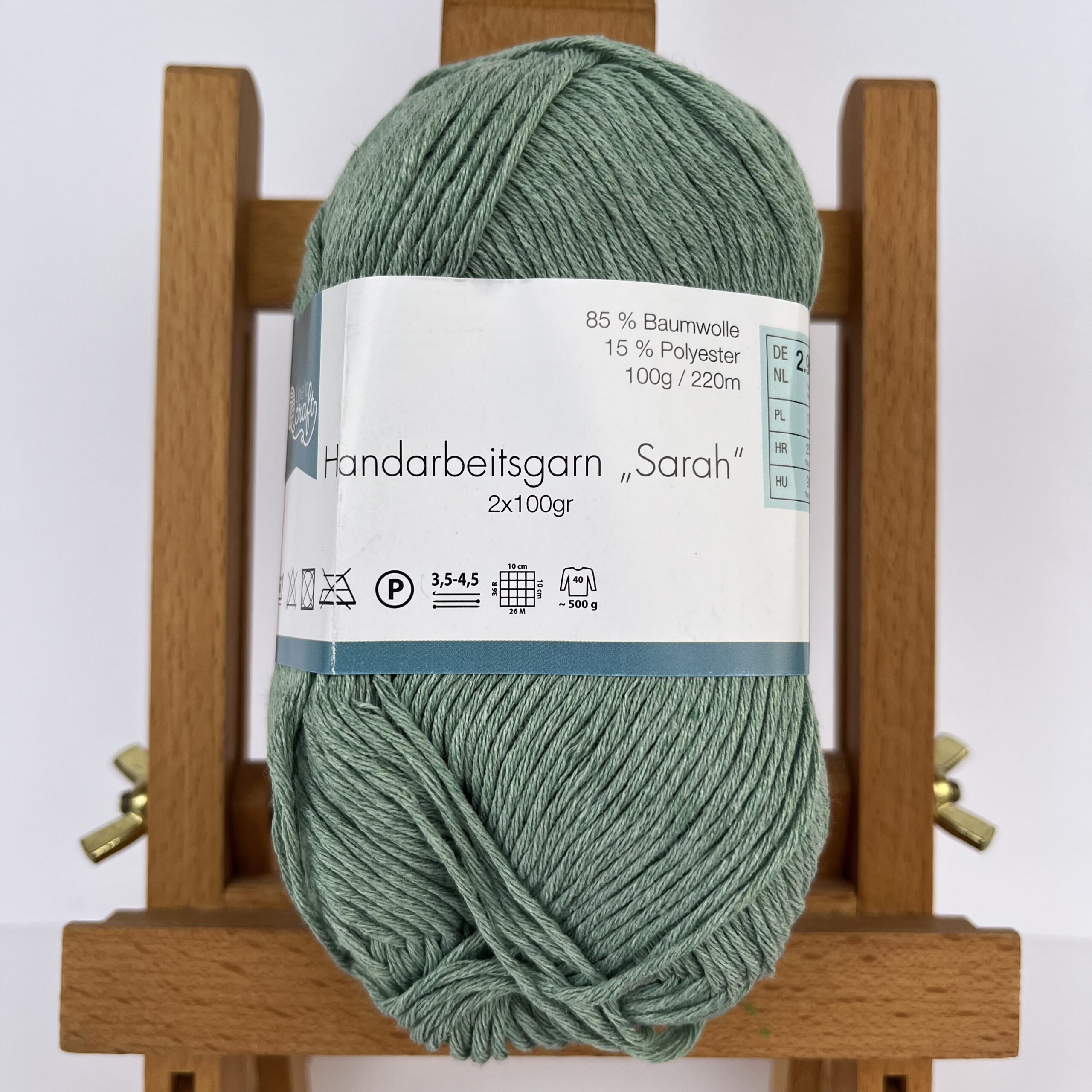 Handarbeitsgarn “Sarah” Cotton | 100g | 220m – Crafts Corner
